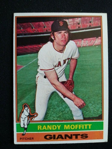 1976 Topps Baseball Card # 553 Randy Moffitt - San Francisco Giants | eBay