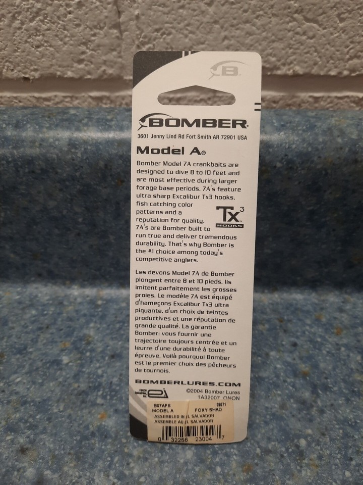 Bomber Model A 7A B07A Made in North America!! | eBay