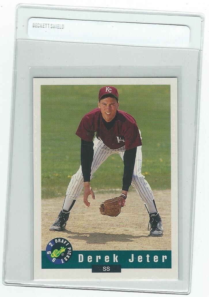 1992 Classic Draft Derek Jeter Rookie # 6 card Yankees mint | eBay