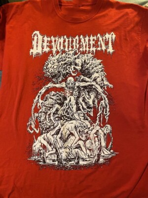 Devourment Band Music Red T-Shirt Cotton Unisex S-234XL US510 | eBay