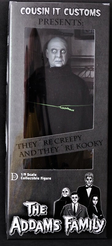 The Addams Family 'UNCLE FESTER' 8" B&W Figure Distinctive Dummies | eBay