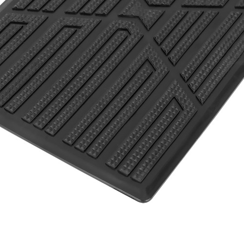 Universal Car Floor Carpet Mat Patch Heel Scuff Plate Foot Rest Pedal ...