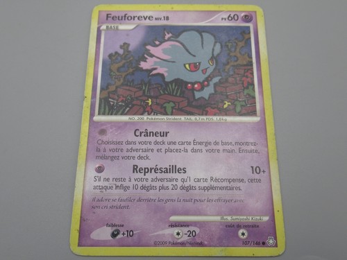 Pokemon Feuforeve niv.18 - Base - 107/146 Rond - 2009 | eBay