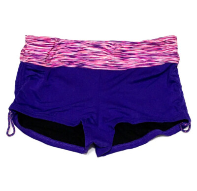 TYR Women's XL 14/16 BSN7A Purple Sonoma Act MIni Boy Short Swim Bottoms NWT | eBay