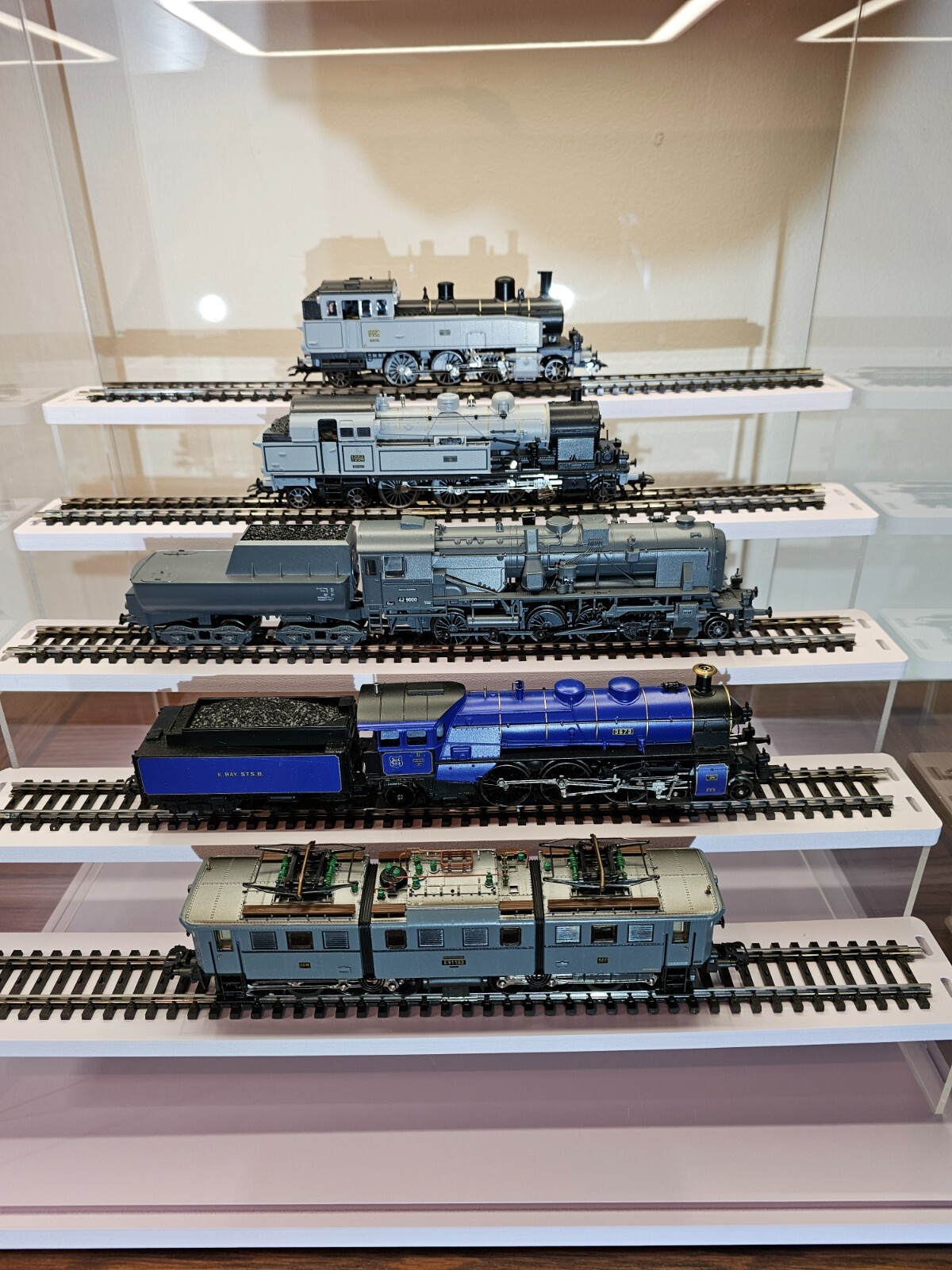 Set of Marklin HO Steam and Electric Locomotives, Digital/Analog ...
