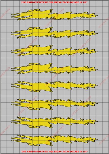 TRN2006HT Ripped Vinyl High Temp Paint Mask Kit | eBay