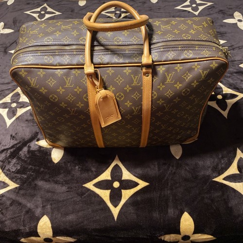 LOUIE VUITTON MONOGRAM TRAVEL HANDBAG | eBay