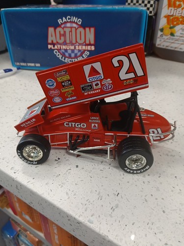 Vtg 1996, Lance Blevins, #21, Citgo Sprint Dirt Car, 1;24 Diecast | eBay