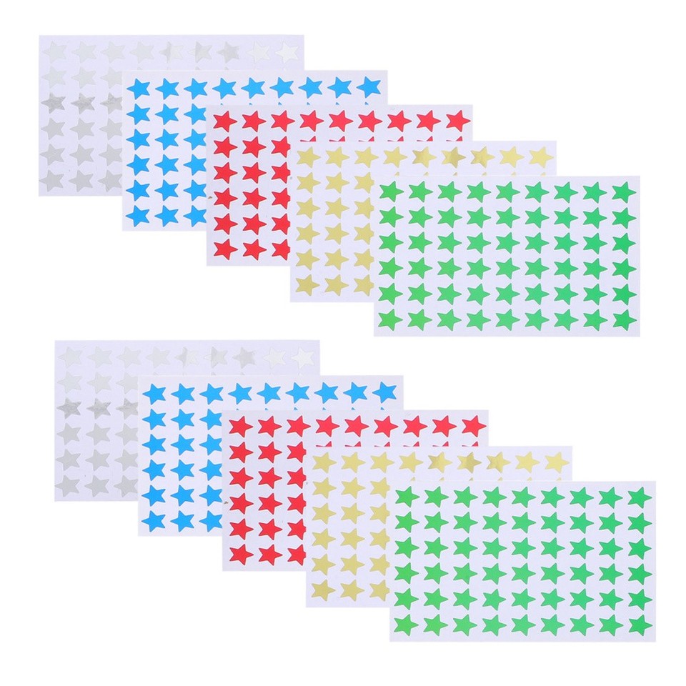 10 Sheets Self-discipline Habit Chart Reward Stickers Behavior | eBay ...