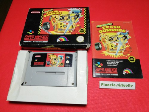 CRASH DUMMIES SNES SUPER NINTENDO FAH🌟 | eBay Australia