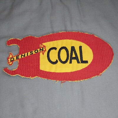 Denison Coal Mining Energy Metals Canada Large 10.5" x 5" Jacket Patch ...