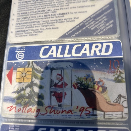Vintage Retro 1990s Phonecard Telecom EireAnn 10 units Callcard Irish ...