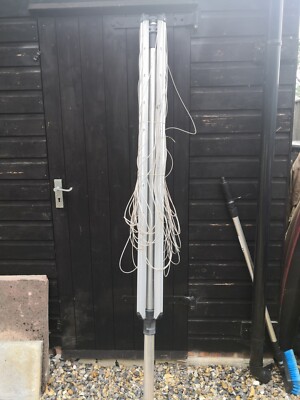 Washing Line Brabantia 4 Arm Washing Line - Silver Used Item 198cm High ...