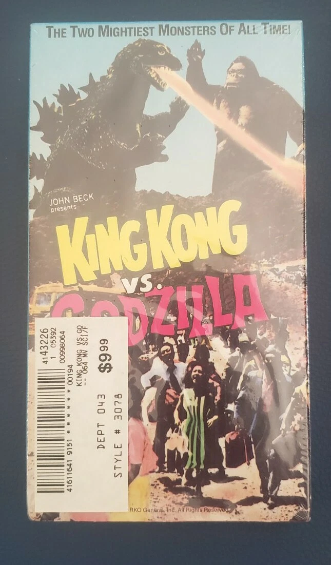 King Kong Vs Godzilla Vhs
