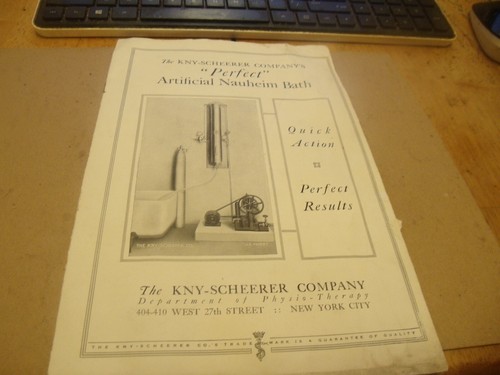 Antique 1915 Kny-Scheerer Comp catalog and company letter. | eBay