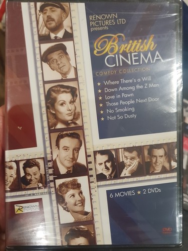 BRITISH CINEMA COMEDY COLLECTION DVD RARE RENOWN PICTURES 6-FILM SET ...