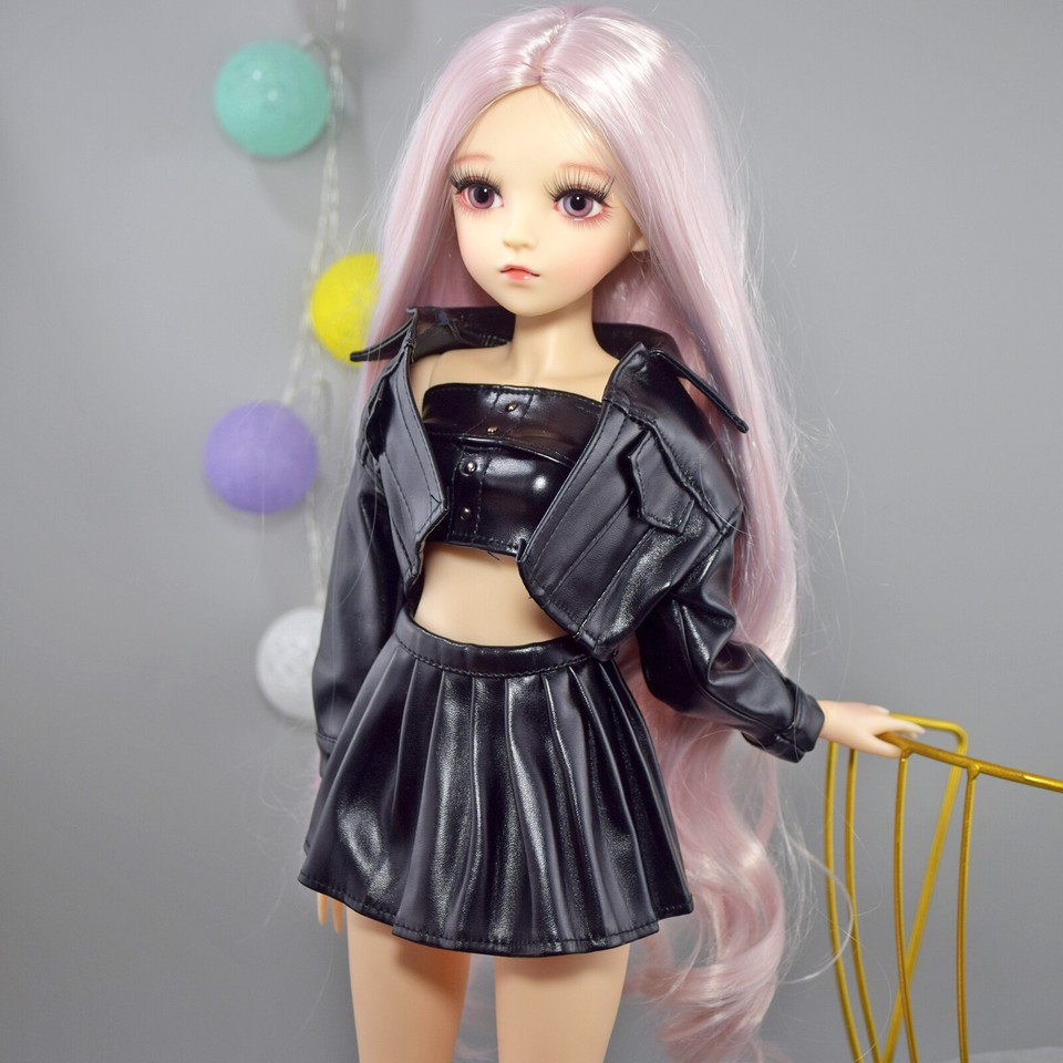 60cm BJD Doll 1/3 Ball Jointed Pretty Female Dolls with Changeable Eyes ...