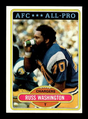 1980 Topps #305 Russ Washington | eBay