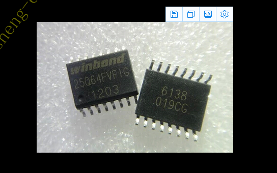 5X 25Q128FVFG W25Q128FVFG 3V 128M-BIT SERIAL FLASH MEMORY W25Q128FVFIG ...