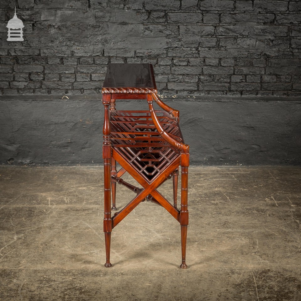 Library Book Trough, Victorian Regency Revival Book Shelf | eBay UK