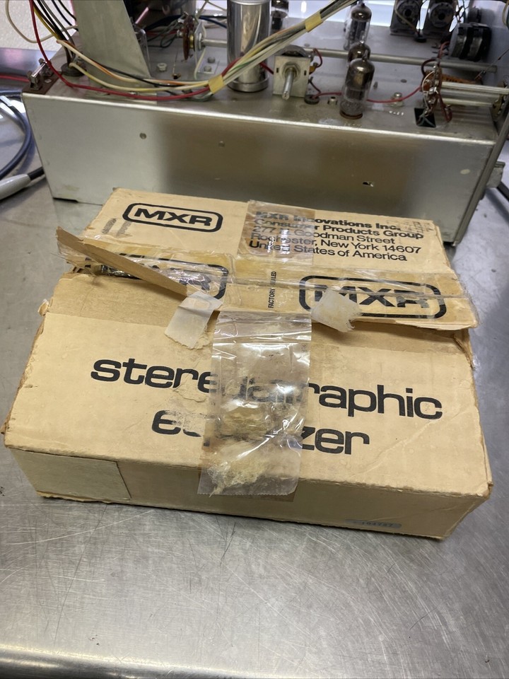 Vintage MXR Graphic Stereo Equalizer model no.114 CLEAN | eBay