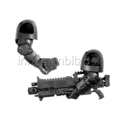 SPHI24 PAIRE BRAS BOLTER HEAVY INTERCESSOR PRIMARIS WARHAMMER 40000 ...