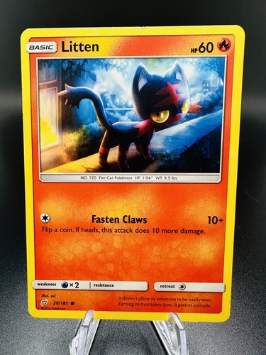 Pokemon TCG - Litten 20/181 - Team Up 2019 | eBay