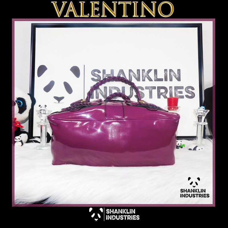 🤍🐼VALENTINO GARAVANI🐼🤍 Plum Purple Patent Leather 🤍🐼VALENTINO GARAVANI🐼🤍 Plum Purple Patent Leather