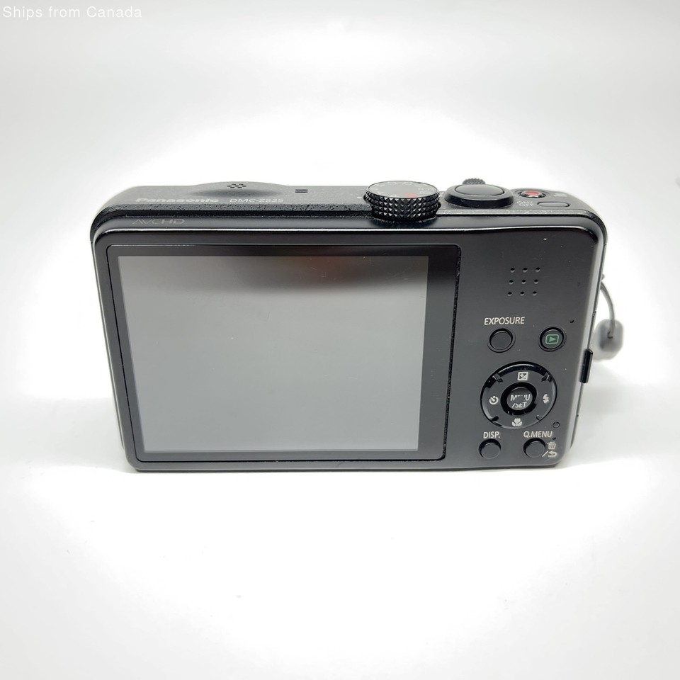 Panasonic Lumix DMC-ZS50 Black Digital Camera - 12.1 MP 20x Zoom ...