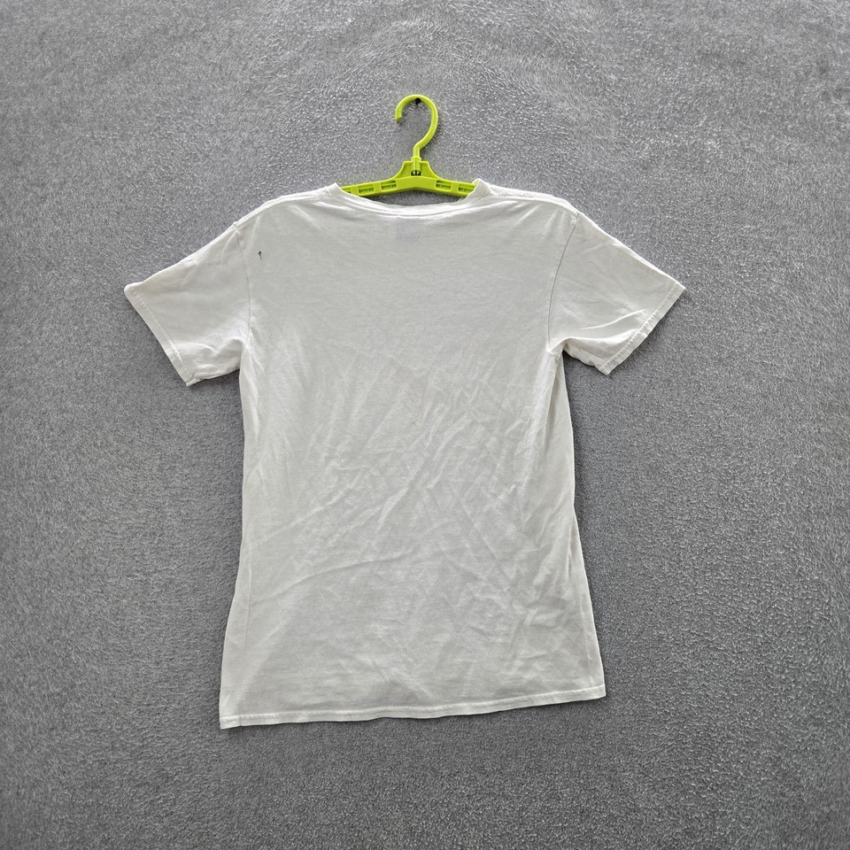 Loser Machine Company Men Shirt S White Graphic Spider Short Sleeve ...