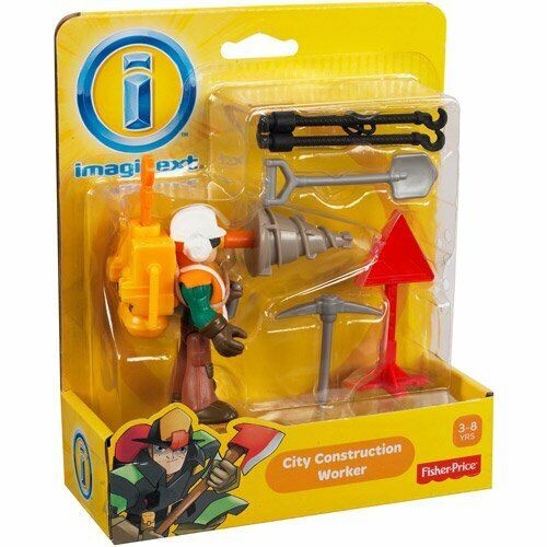 Fisher-Price Imaginext - Adventure City Construction Worker | eBay
