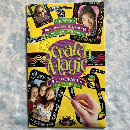 Lot of 5 Scratch Magic Photo Frames activity craft kits - BRAND NEW IN ...