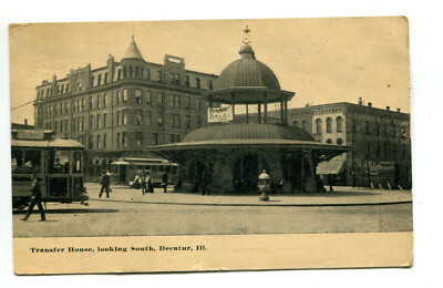Street Car Transfer House, Decatur, Illinois Vintage Postcard | eBay