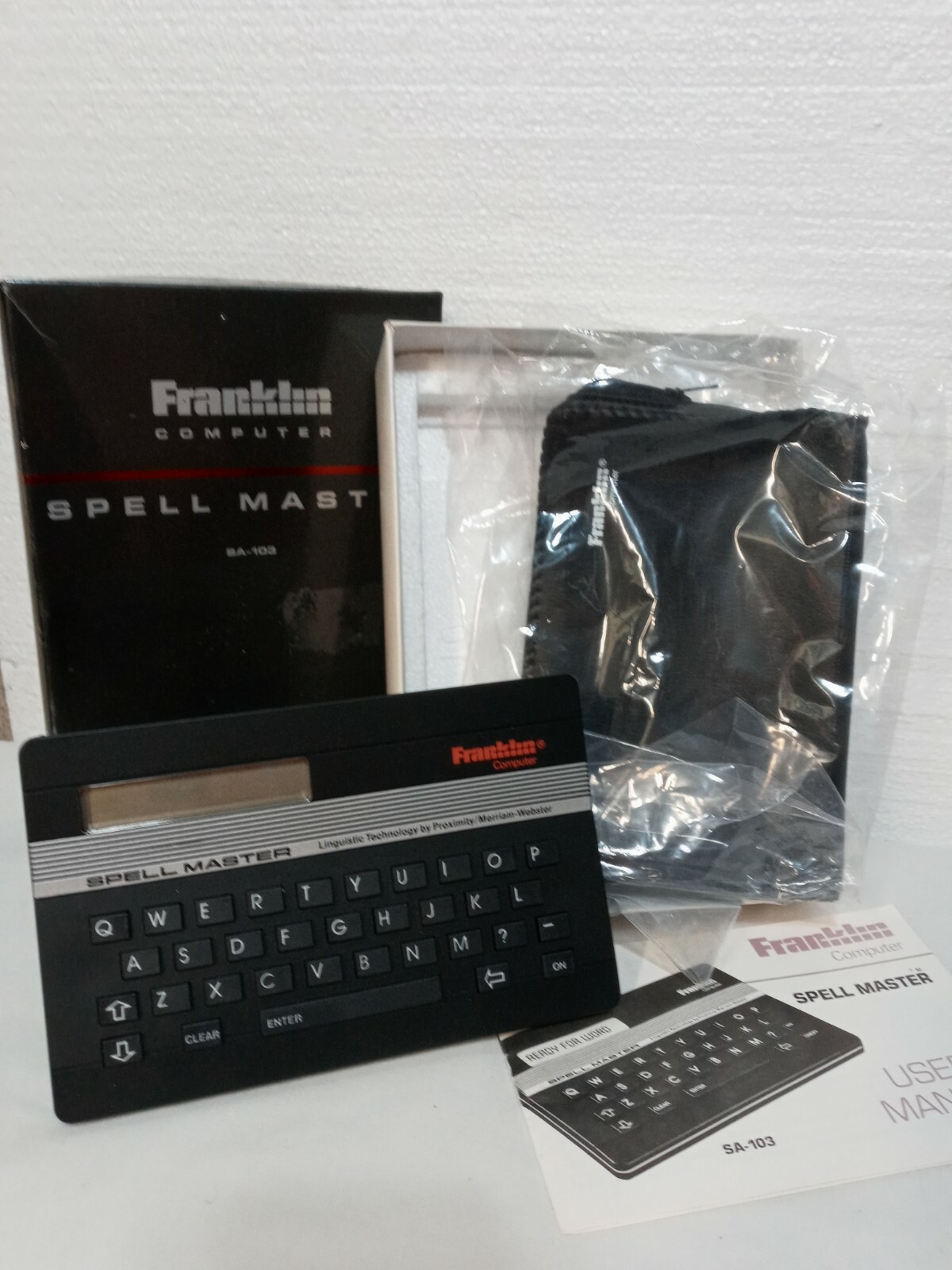 Franklin Computer Spell Merriam Webster Master Sa-103 Leaning ...