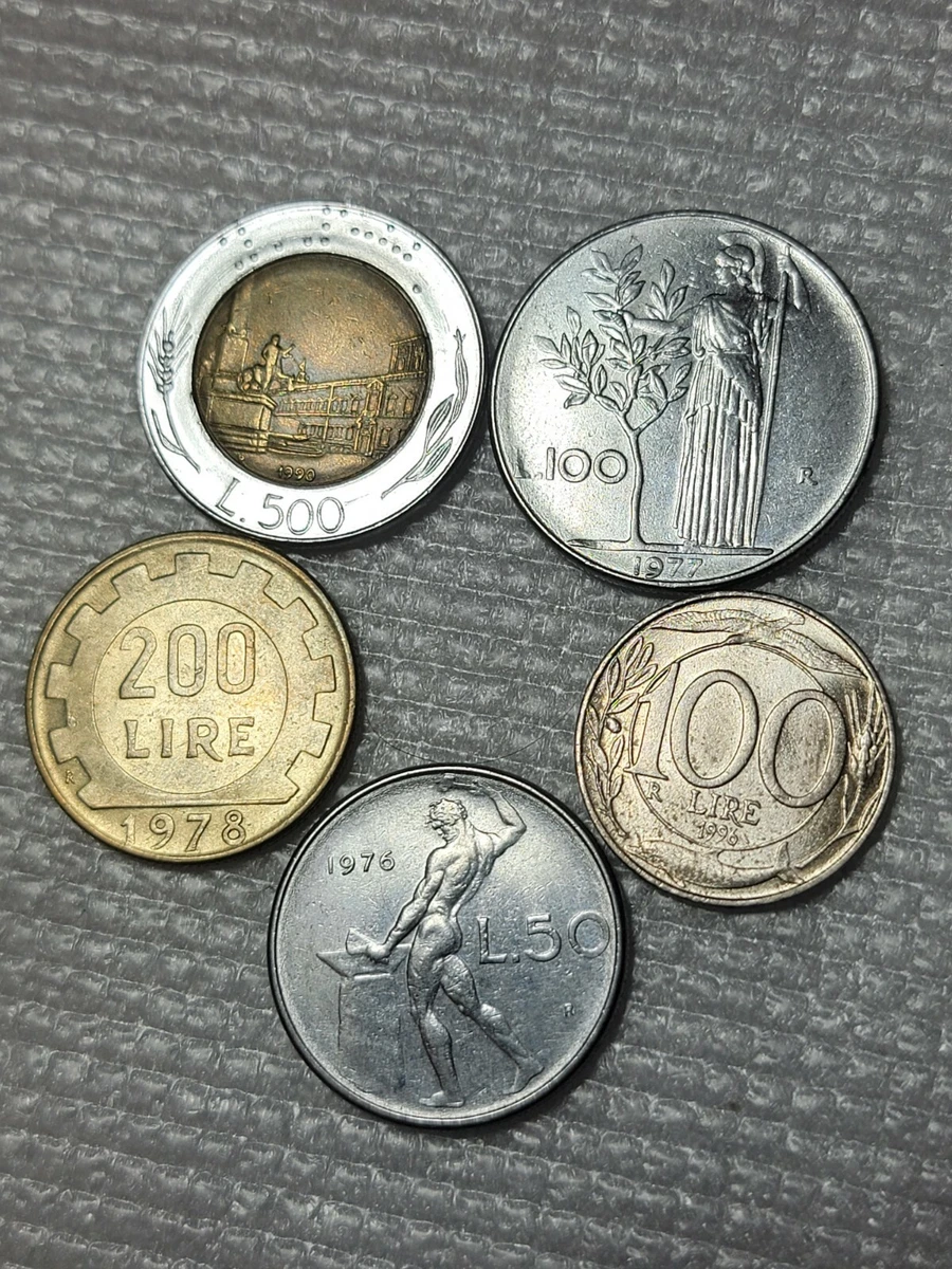 Italian Money Coins