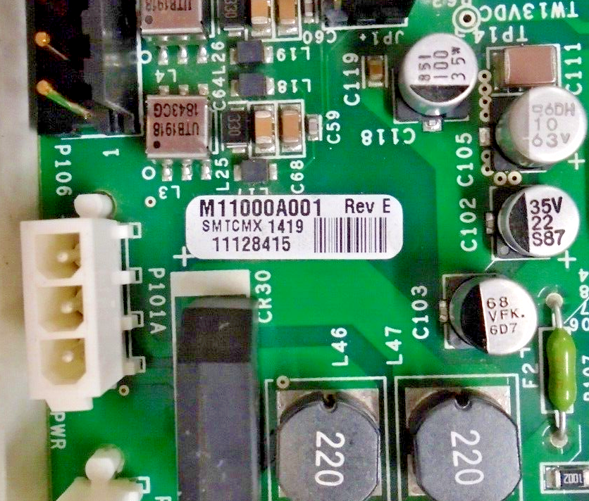 Used Gilbarco M11000A001 Rev E PCA Interface Board | 1419 - TBM2 ...