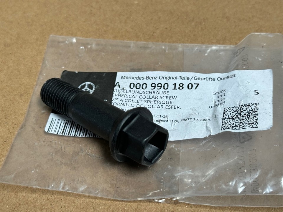 Mercedes-Benz Genuine Wheel Lug Bolt Set of 5 | 0009901807 | Genuine ...