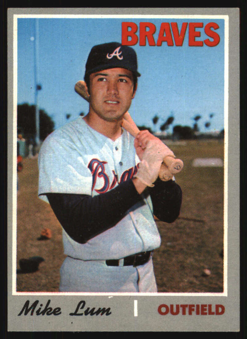 1970 Topps #367 Mike Lum EX/EX+ Braves 569610 | eBay