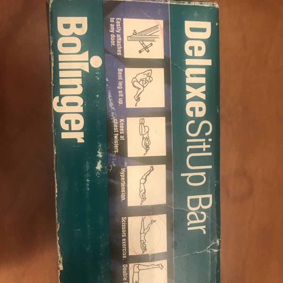 Bollinger Deluxe Adjustable Doorway Sit-Up Bar Great for at-Home ...