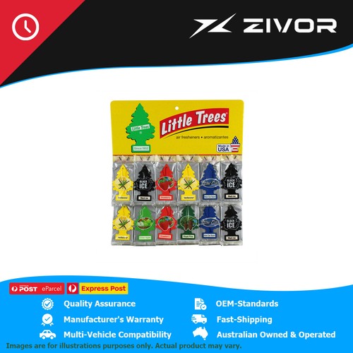 New LITTLE TREES Air Freshener Trees - Assorted Scent 60Pk Z60-10000 ...