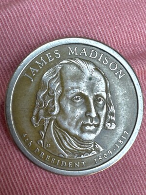 James Madison Dollar Coin 1809-1817 $1 Dollar Gold Coin | eBay