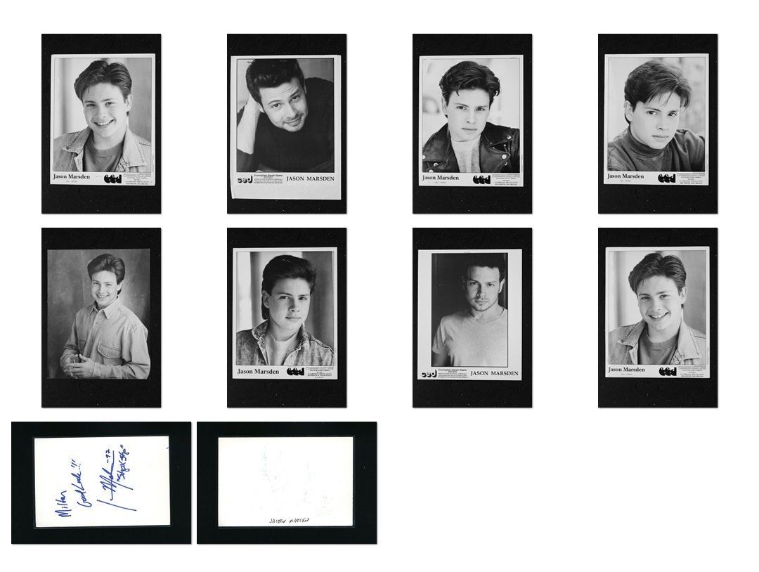 Jason Marsden - Signed Autograph and Headshot Photo set - Eerie ...