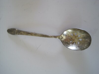 Slotted Teaspoon First Love Monogramed Rogers 1847 | eBay