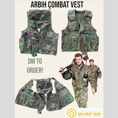 Yugoslavia/Bosnia/Balkan Army Muslim Turkey ARBiH Combat vest | eBay