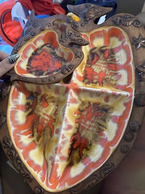 Treasure Craft Large Vintage Mid Century Modern Fish Shape Serving ...