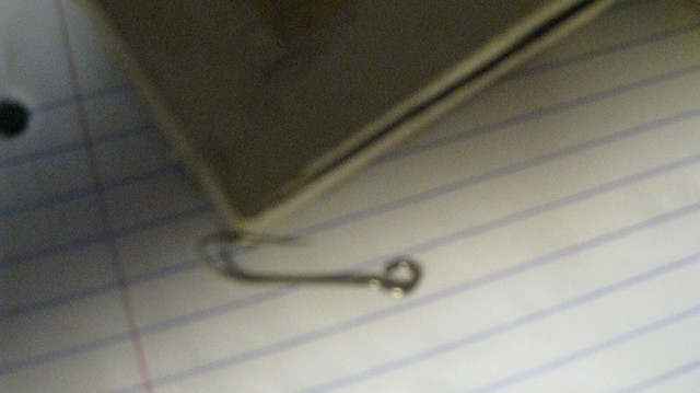 100 Mustad Beak 9510 8/0 Hollow Point Nickel Plated extra Strong Norway ...