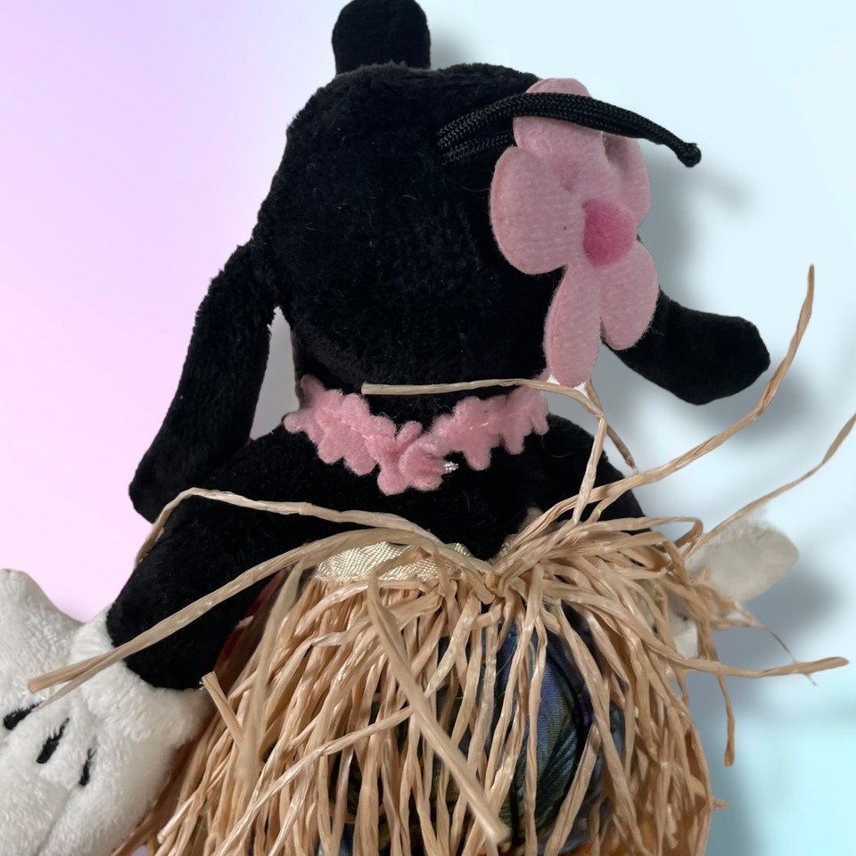 Vintage Disney Goofy Hawaiian Hula Grass Skirt Plush Toy Dog | eBay