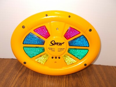 Hasbro Simon / Simon 2 Handheld Game Double Sided Memory Game Simon ...
