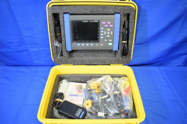 Hioki PW3198 Power Quality Analyzer With Pw9000 and Accessories for ...