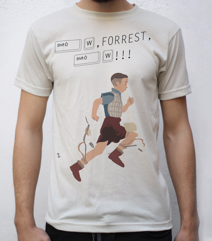 Forrest Gump Running Shirt